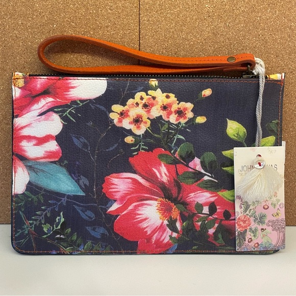Johnny Was | Bags | Johnny Was Wristlet Clutch Bag New Each Side A ...